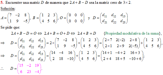 Matrices